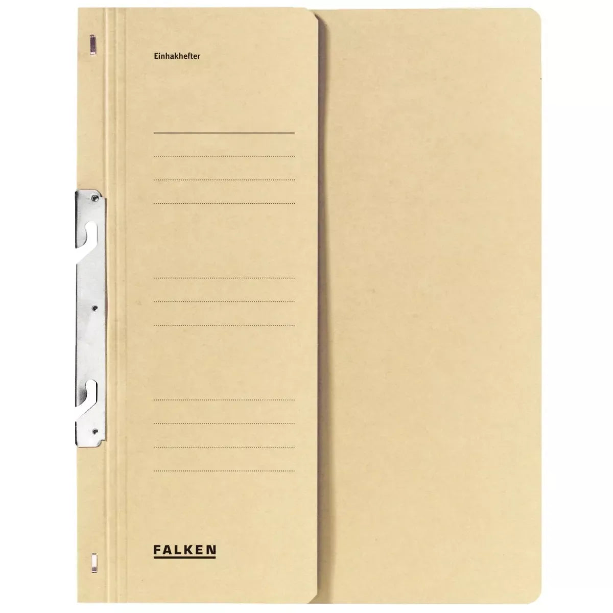 Einhakhefter A4 1-2 Vorderdeckel kfm. Heftung chamois | Kommondo – Kommondo GmbH