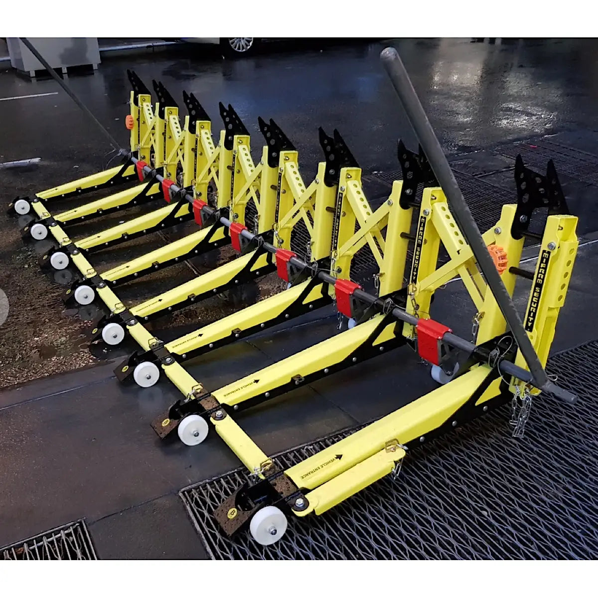 Mobile Sicherheitssperre MVB-3X, auf Mietbasis – Kommondo GmbH