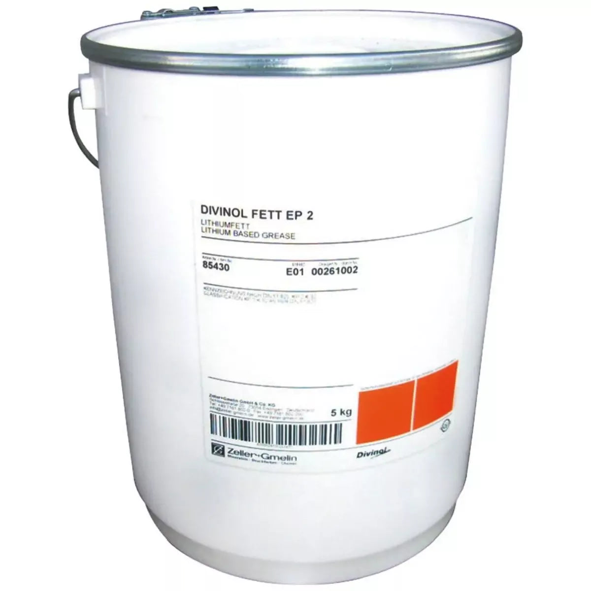 Divinol Fett EP 2 5 kg - Hochleistungs-Mehrzweckfett | Kommondo ...