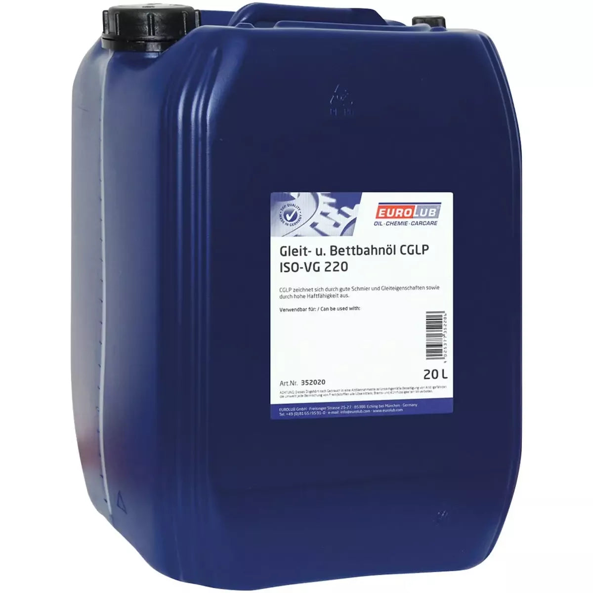 EUROLUB Gleit- und Bettbahnöl - 431105 | online kaufen bei Kommondo ...