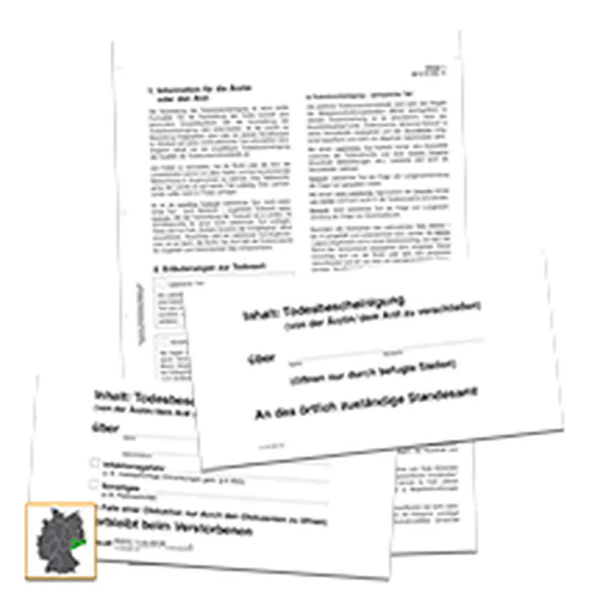 Set Todesbescheinigung Sachsen – Kommondo GmbH