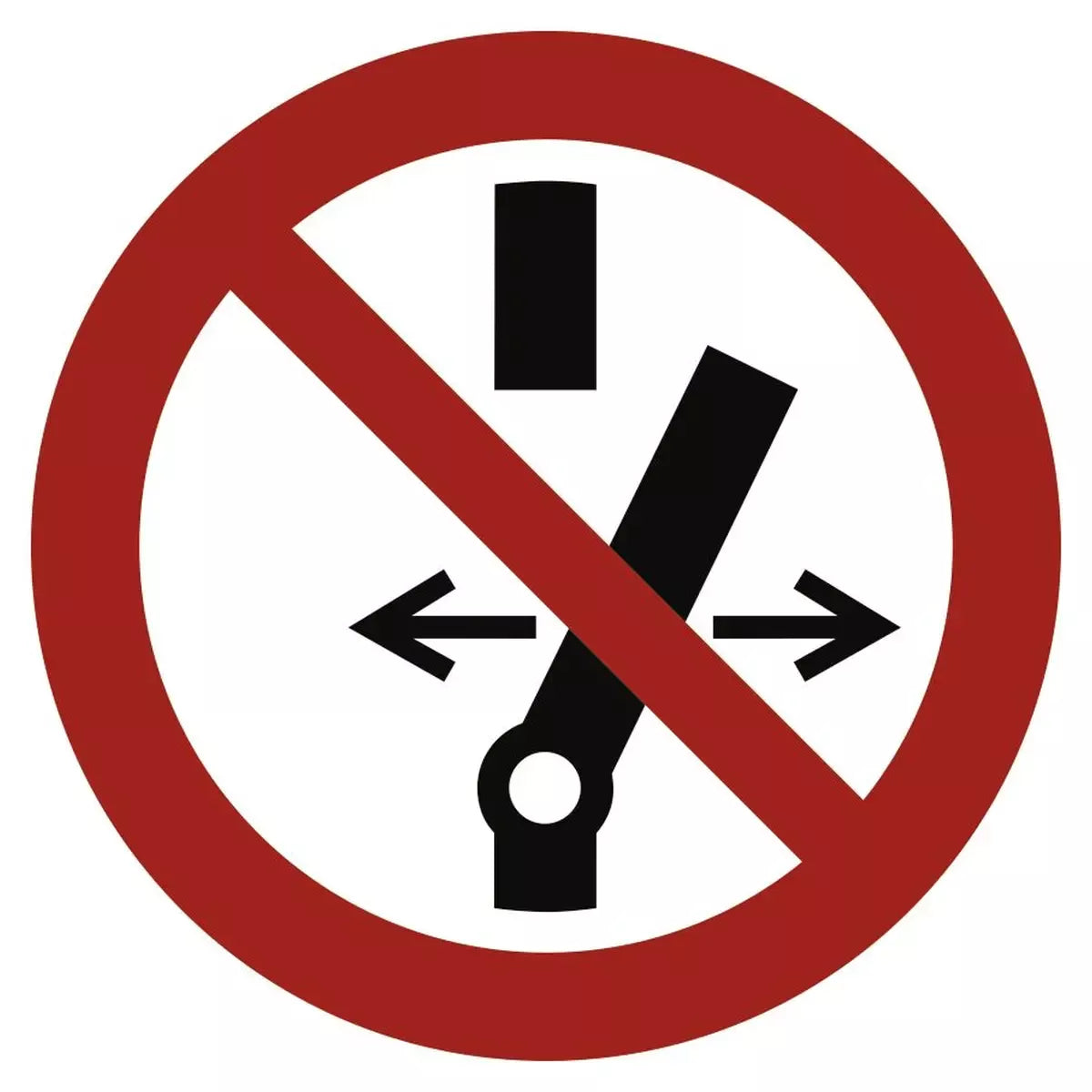 Symbolschild Schalten verboten - ISO 7010 - 223109 | online kaufen ...